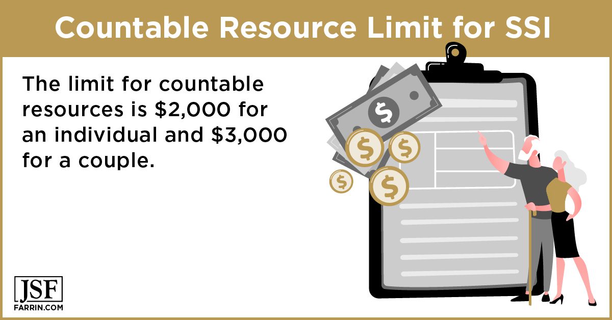 Countable Income and Resources for SSI | James Scott Farrin